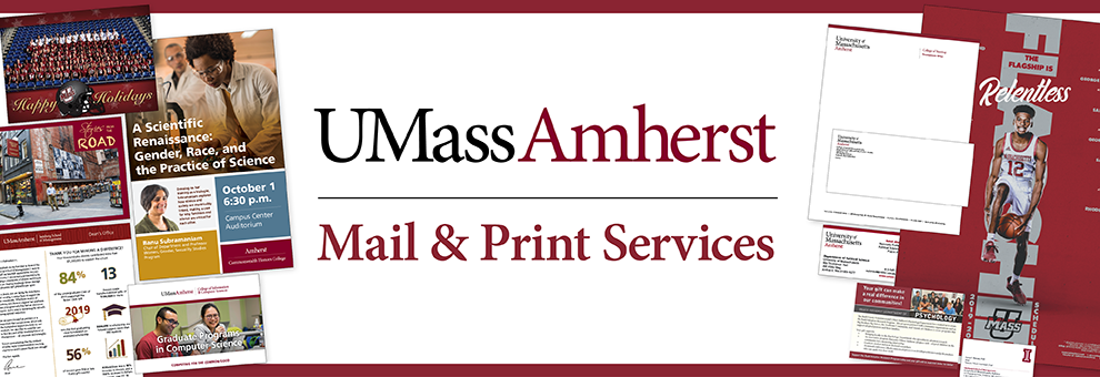 UMass Mail & Print Webdesk